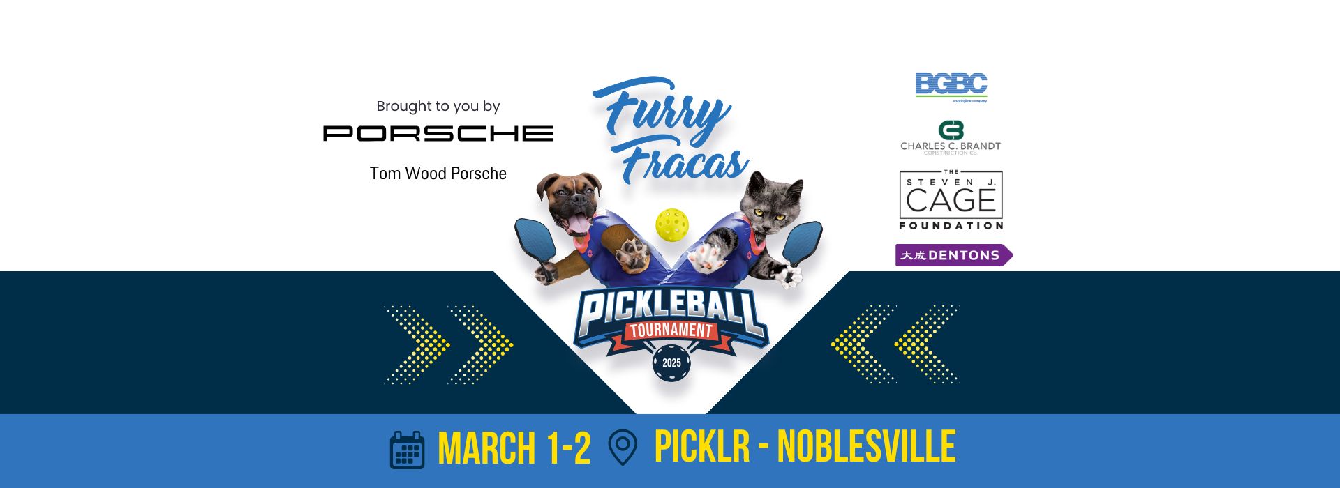 Furry Fracas Banner - Hamilton Humane