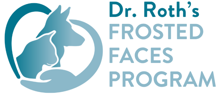 Dr. Roth's Frosted Faces Senior Pet Adoption Program